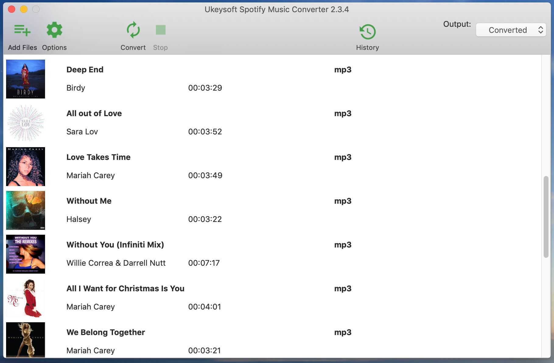 Download Spotify Music to MP3 with the UkeySoft Spotify Music Converter