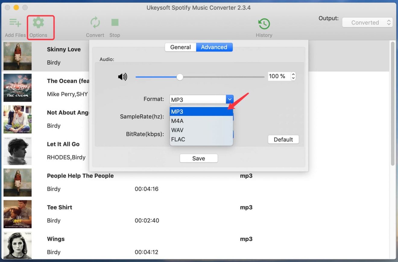 Download Spotify Music to MP3 with the UkeySoft Spotify Music Converter