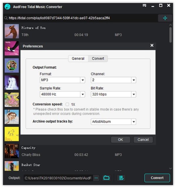 Download Music from Tidal with AudFree Tidal Downloader - CTR