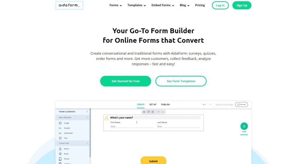 Best Form Builders for Business in 2021.