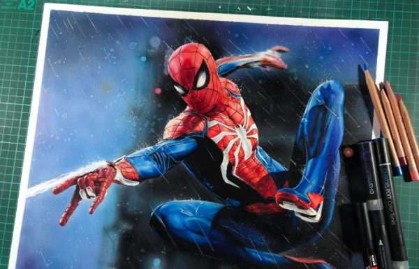 Drawing:7barsug8u0w= Spider-man: Animated Web-Slinger