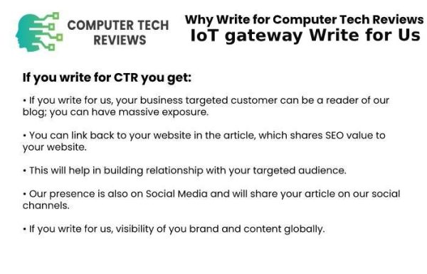 IoT gateway Write For Us, Guest Post, Contribute and Submit Post